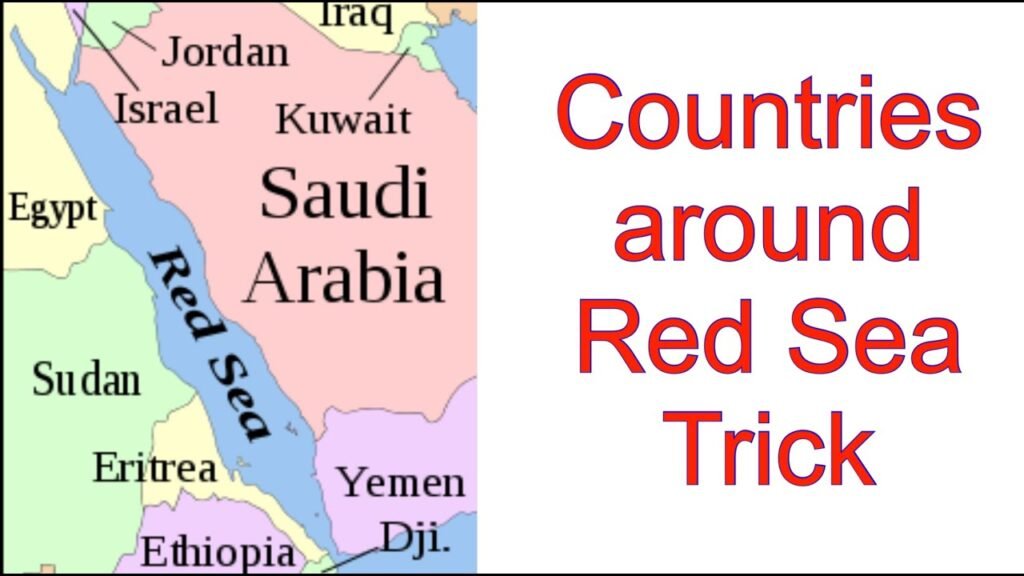 How Many Countries Border the Red Sea? - tourguidemap